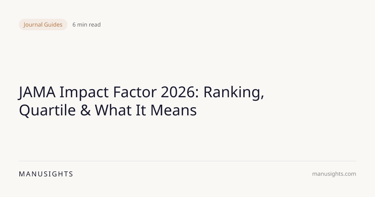 JAMA Impact Factor 2026: 55.0